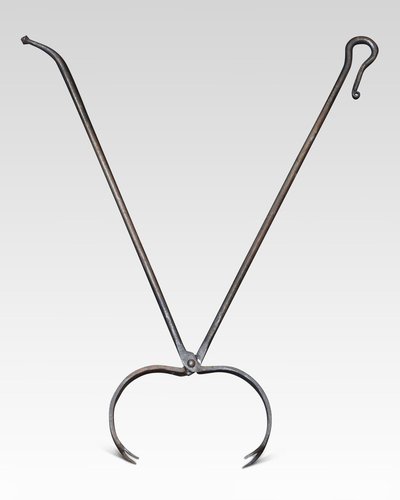 Antique Hand Forged Log Grabber for sale at Pamono