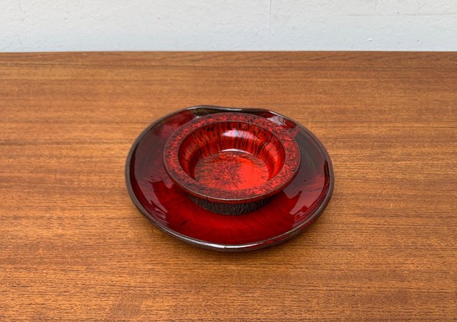 Mid-Century Danish Studio Pottery Bowls from Ernst Pottery, Faxe, 1960s ...