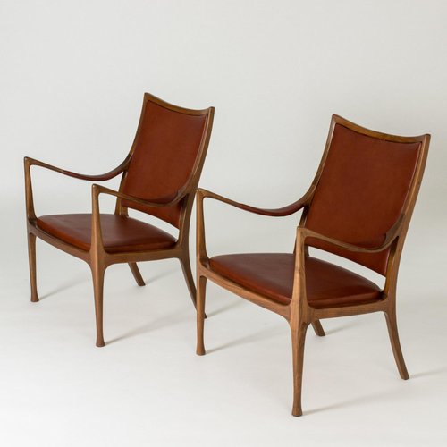 Sessel von Hans Asplund, 1955, 2er Set bei Pamono kaufen
