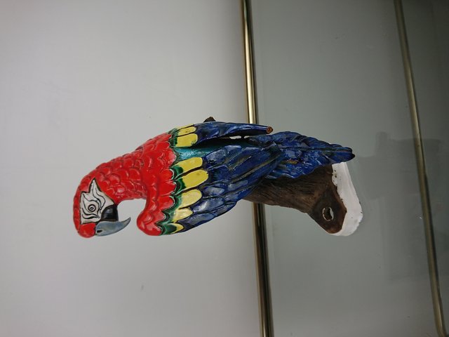 Ceramic Macaw Parrot by Mailard, 1960s for sale at Pamono