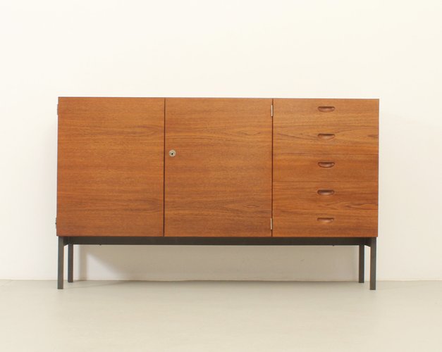 German Teak Sideboard by Herbert Hirche for Holzäpfel, 1960s for sale ...