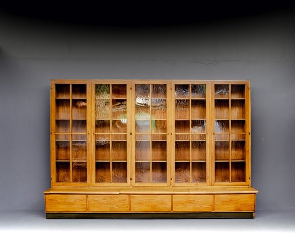 German Bookcase Wall Unit from Holsatia, 1930s for sale at Pamono