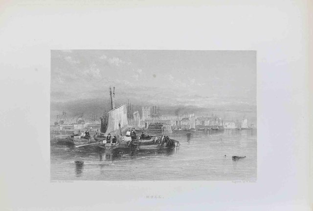 Edward Francis Finden, Hull, Engraving, 1838 for sale at Pamono