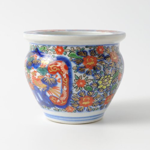 Pot de Fleurs en Porcelaine Imari de Tezuka Kinsei, Japon, 1920s en ...