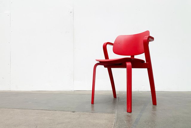 Mid-Century Early Aslak Chair by Ilmari Tapiovaara for Asko, Finland ...