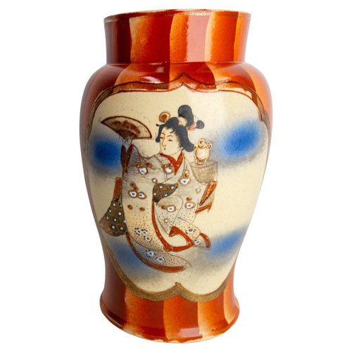 Vintage Japanese Ceramic Vase, 1960 for sale at Pamono