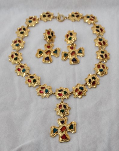 Vintage Necklace Pendant by Edouard Rambaud, 1980s, Set of 3 for sale ...