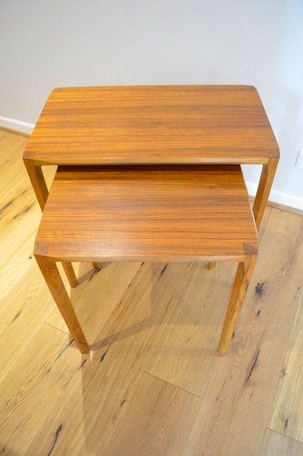 Teak Nesting Tables by Rex Raab for Wilhelm Renz, 1960s, Set of 2 for ...