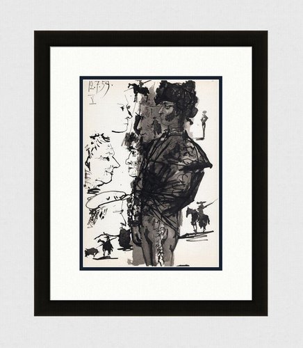Pablo Picasso, Matador and Corrida Characters, 1. Ausgabe in Bulls and ...