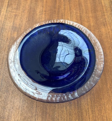Mid-Century Swedish Glass Bowl from Pukeberg Glass, 1960s for sale at ...