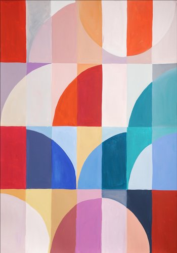 Natalia Roman, French Riviera Light, 2023, Acryl auf Aquarellpapier bei Pamono kaufen