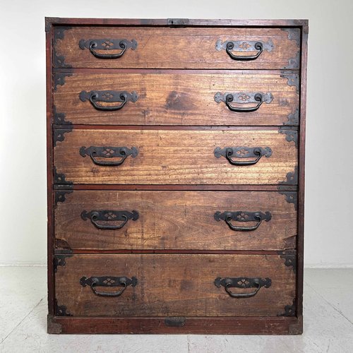 Taishō Era Kimono Tansu Chest of Drawers, Japan, 1920s for sale at Pamono