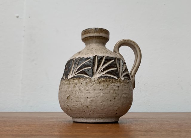 Mid-Century Danish Studio Pottery Carafe Vase from Løvemose, Denmark ...