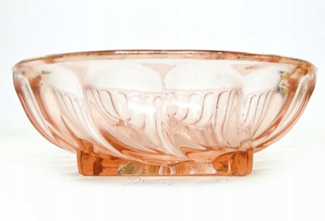 Art Deco Bowl Attributed To Krosno Glassworks For Sale At Pamono