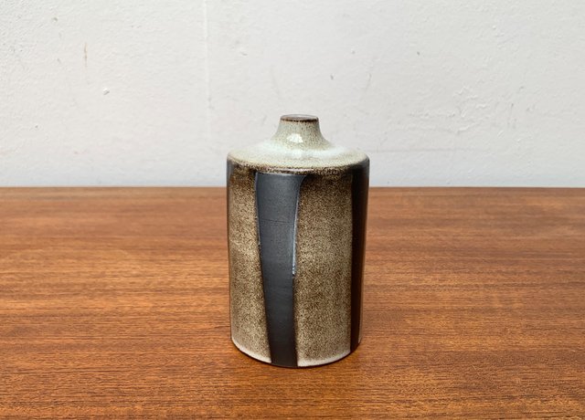 Mid-Century Brutalist Studio Pottery Vase by Johannes Lessmann for ...