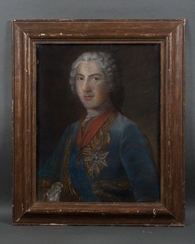After M. Quentin De La Tour, Portrait of Louis Ferdinand of France ...
