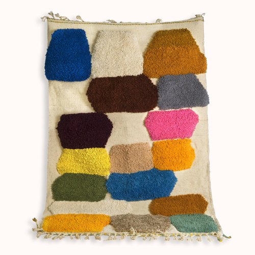 Moroccan Color Pop Rug, 1970s for sale at Pamono