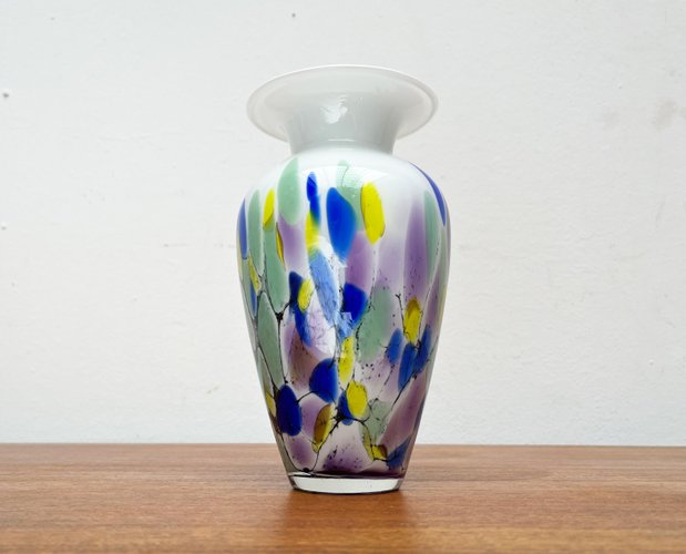 Postmodern Art Glass Vase by Hans Jürgen Richartz for Richartz Art ...
