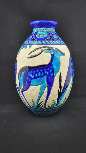 Jarrón Charles Catteau de Charles Catteau para Boch Frères, años 20 en ...