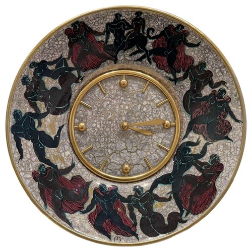 Clock attributed to Hour Lavigne (Mechanism) and Mayodon (Ceramist ...