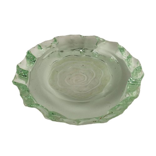 Centerpiece in Chiseled Glass, Italy, 1950s for sale at Pamono