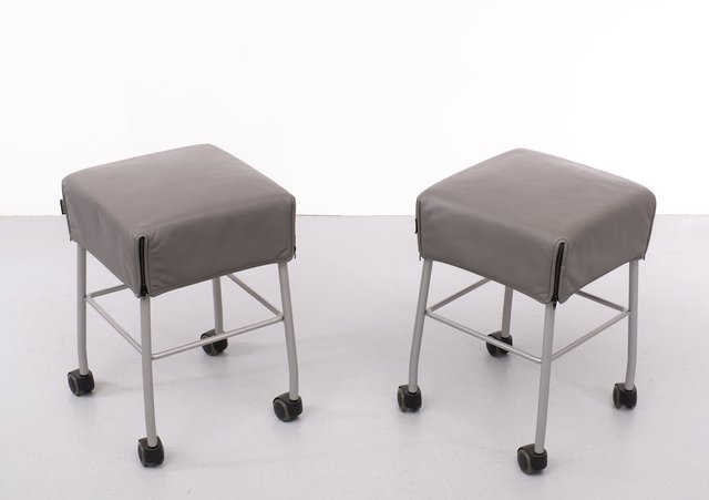 Samba Bar Stools on Wheels from Montis 2000 Set of 2 for sale at Pamono