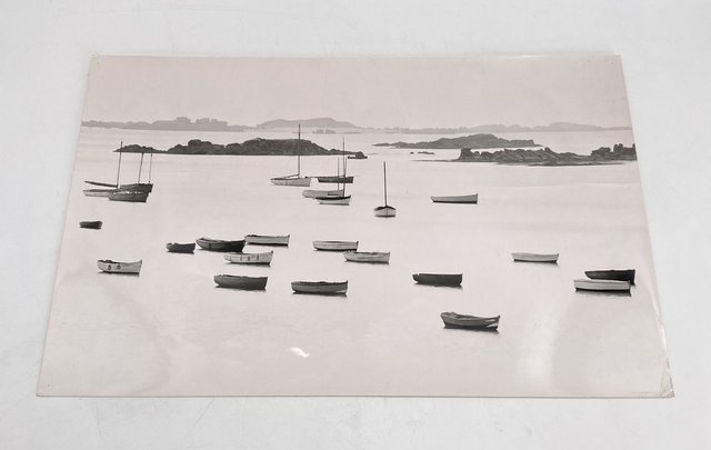 Hein Engelskirchen, Fishing Boats on the Coast, 1962, Photograph for ...