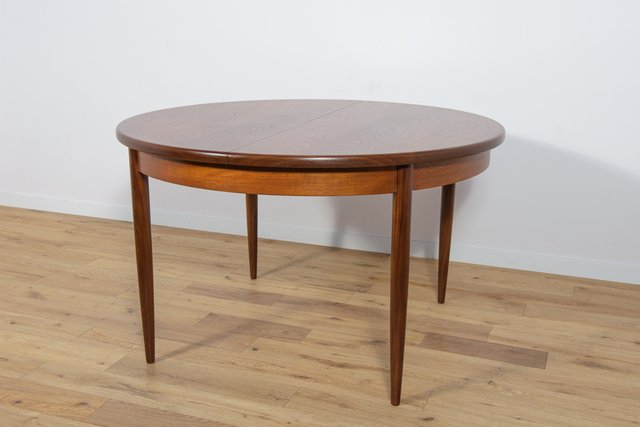 Mid-Century Teak Round Fresco Dining Table from G-Plan, 1960s for sale ...