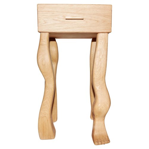 Foot Side Table with Drawer by Project 213A for sale at Pamono
