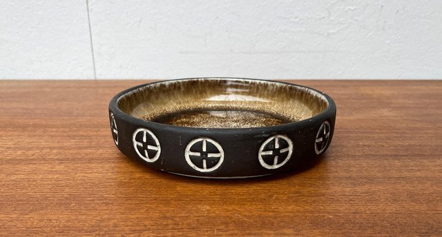 Mid-Century Danish Studio Pottery Bowl from Frank Keramik, 1960s for ...