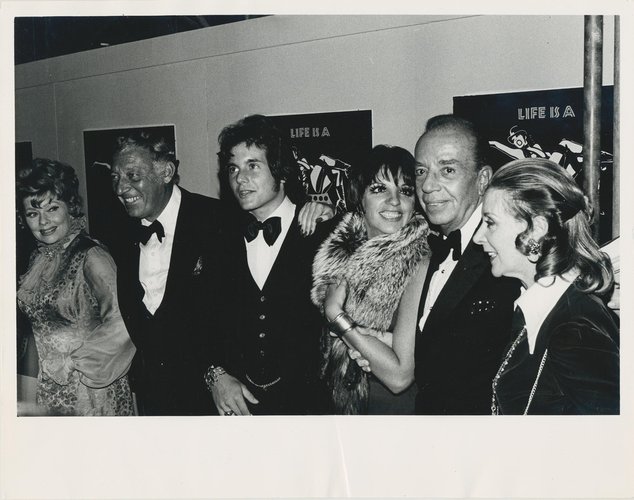 Liza Minnelli with Family and Friends at a Premiere, 1966, Photograph ...