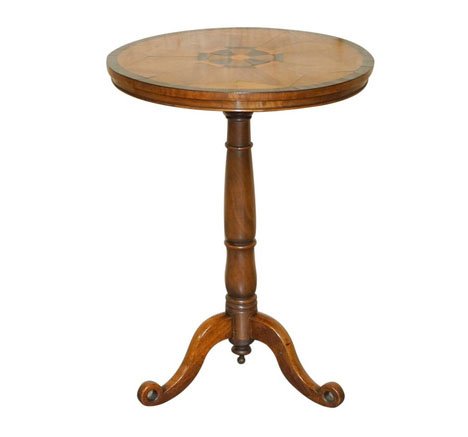 Antique Specimen Wood Occasional Side Table, 1840s for sale at Pamono