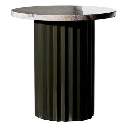 Column Lounge Table with Marble 40 by Lisette Rützou for sale at Pamono