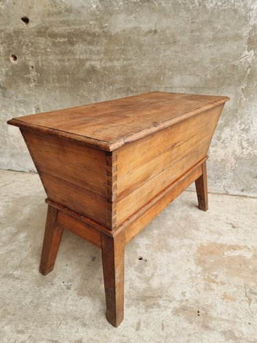 Antique Baker's Trough Side Table, 1890s for sale at Pamono