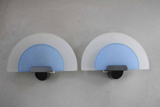 Diva Wall Lights from Arteluce, Italy, 1980s, Set of 2 for sale at Pamono