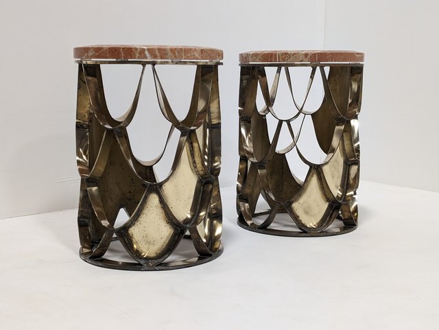 Koi Side Tables from Brabbu, Set of 2 for sale at Pamono