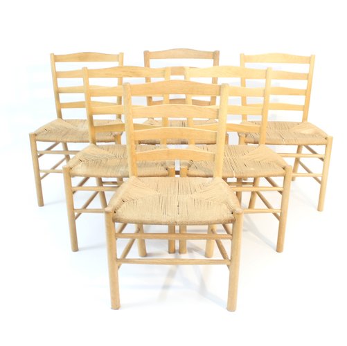 Kirkestole Stühle von Kaare Klint für Fritz Hansen, 6 . Set bei Pamono ...