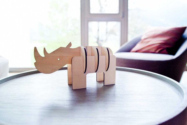 Mhuka Jungle The Rhino von Ulap Design bei Pamono kaufen