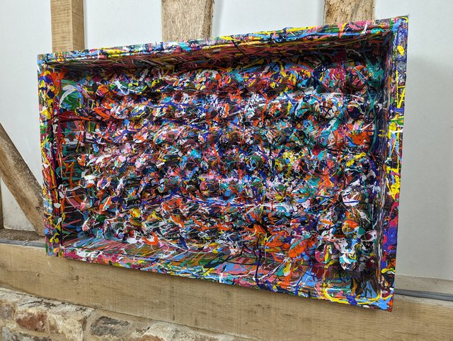 Jeremy Olsen, Damn Mess, 2000s, Oil Painting for sale at Pamono