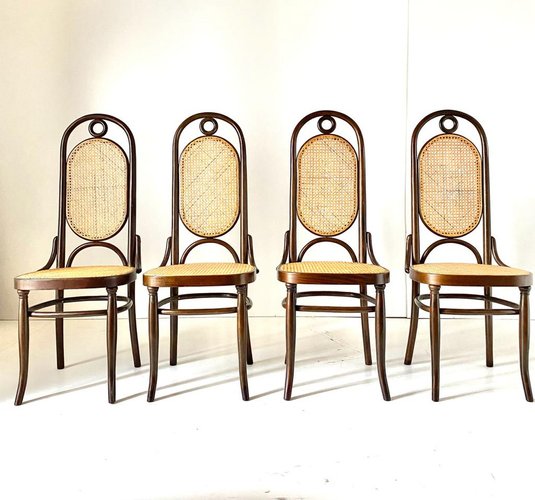 207 Stühle von Michael Thonet für Thonet, 1970er, 4er Set bei Pamono kaufen