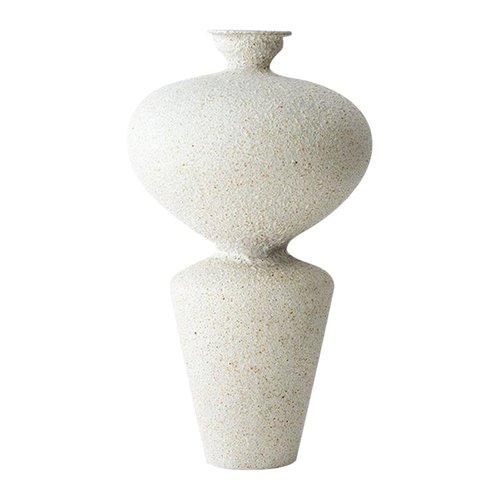 Lebes Stoneware Bone Vase by Raquel Vidal and Pedro Paz for sale at Pamono