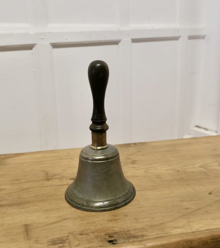 Vintage Bronze Hand Bell for sale at Pamono