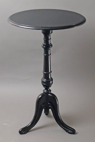Small Side Table with Black Paint, 1890s for sale at Pamono