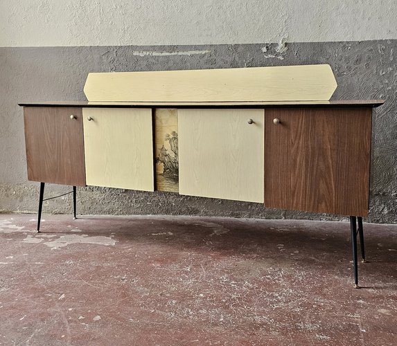 Sideboard in Formica, Italy, 1960s for sale at Pamono