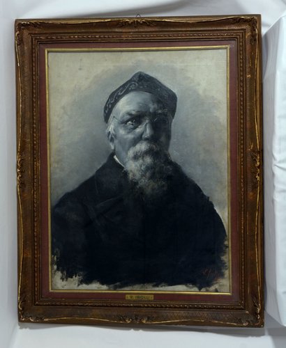 Vincenzo Irolli, Self-Portrait, 1800s, Oil on Canvas for sale at Pamono