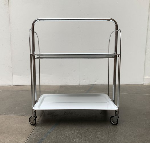 Vintage Foldable Service Cart by Raquer, 1970s for sale at Pamono