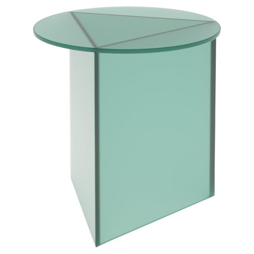 Prisma Tall 50 Coffee Table in Satin Glass by Sebastian Scherer for ...