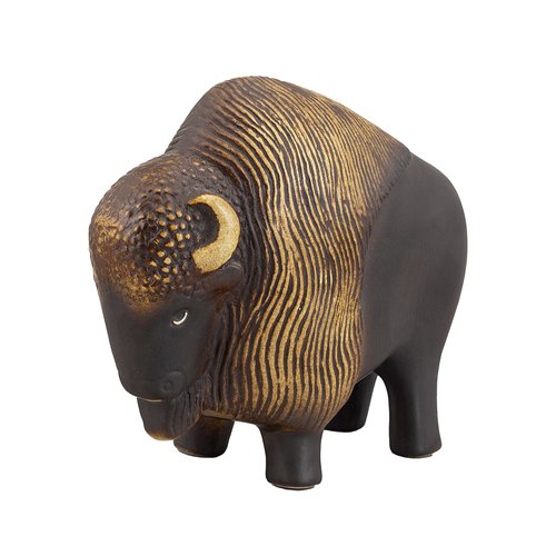 Skandinavische Mid-Century Figur aus Steingut von Lisa Larson für NK ...