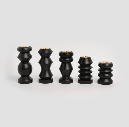 Familia Candleholders by Bilge Nur Saltik for Form&Seek, Set of 5 for ...
