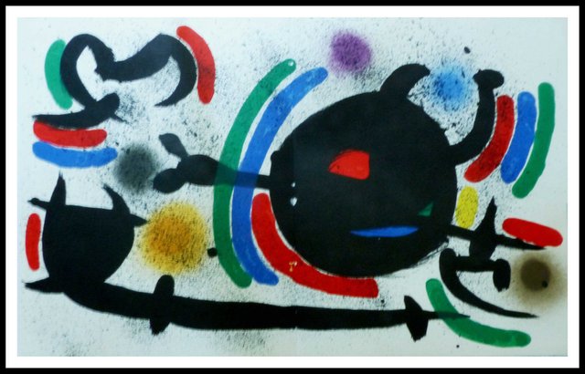 Joan Miro, Original Komposition X, 1972, Original Lithographie bei ...